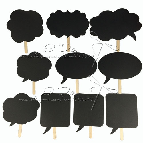 10 pcs/lot DIY Clouds Photo Booth Props Photobooth... – Vicedeal
