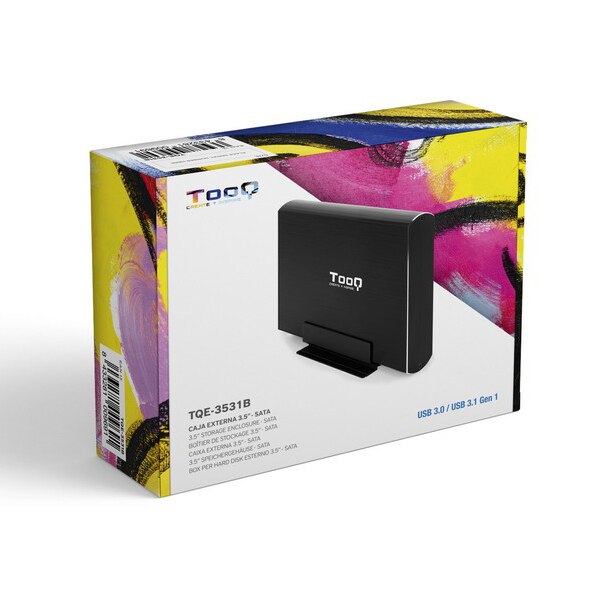 Housing for Hard Disk TooQ TQE-3531B 3,5" USB 3.0 ... – Grandado