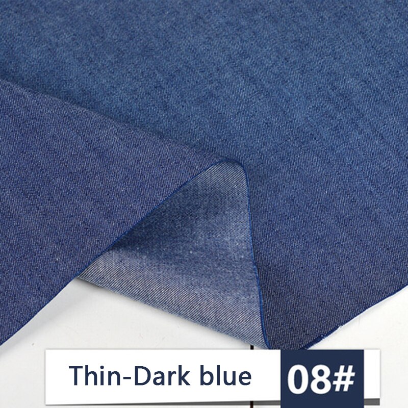 100*140Cm Katoen Denim Stof Jas Jeans Doek Shirts ... – Vicedeal