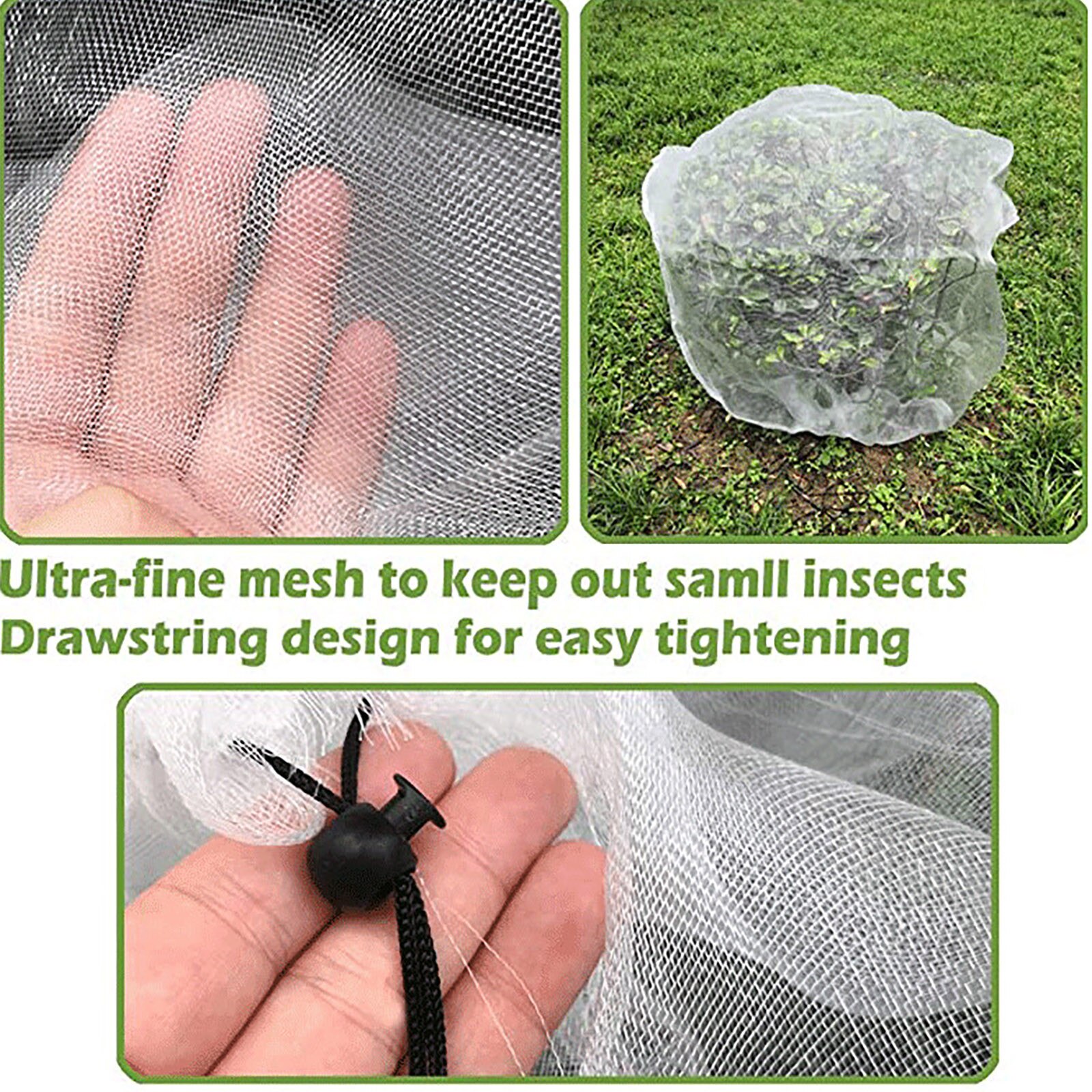25 # Tuin Netting Tuin Bug Netto Insect Barrière N... – Vicedeal