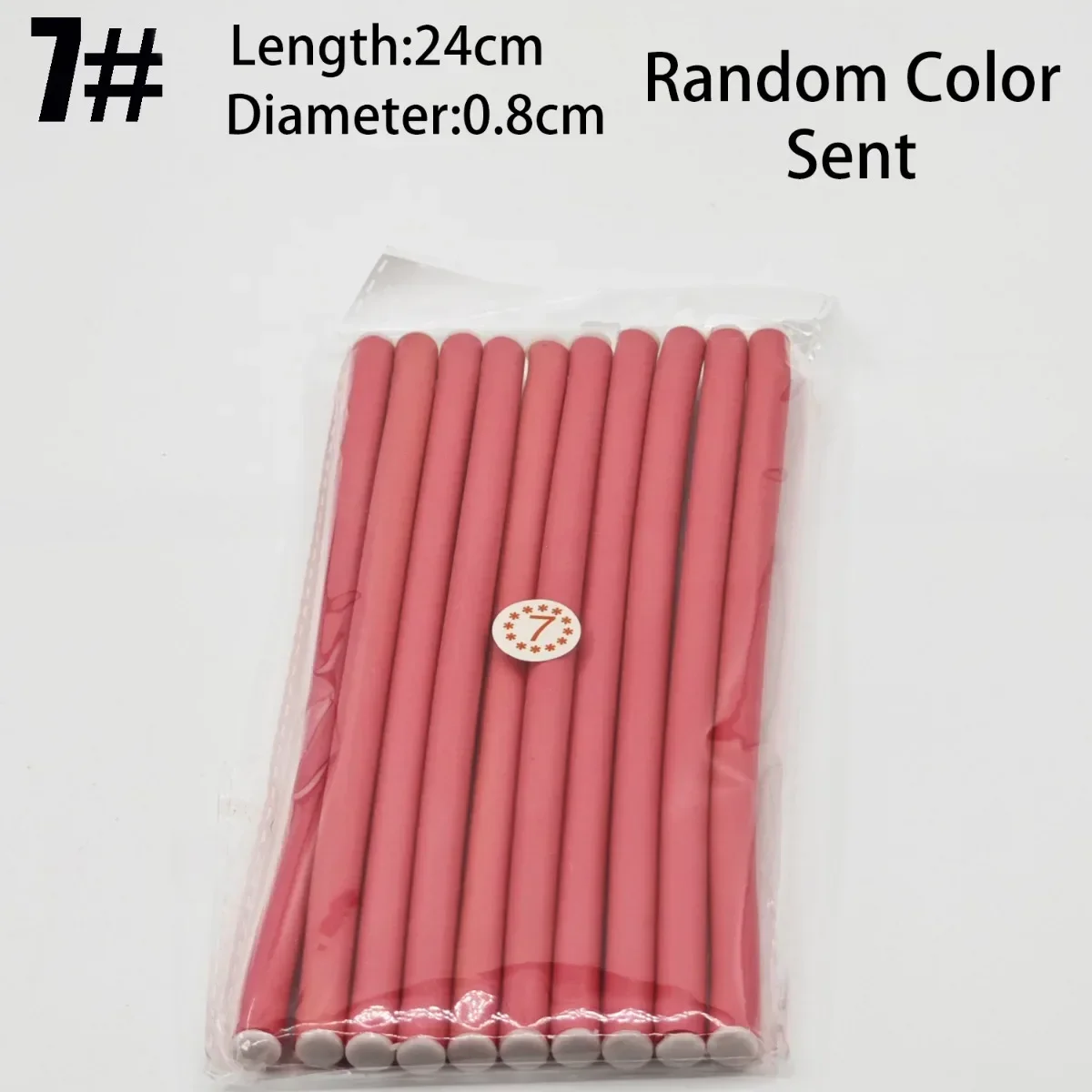 10 st. flexibla hårlocktänger hårlocktänger mjuka ... – Grandado