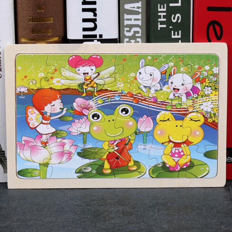 ! Real Wooden Puzzle Toys Animal Transport Multi-i... – Vicedeal