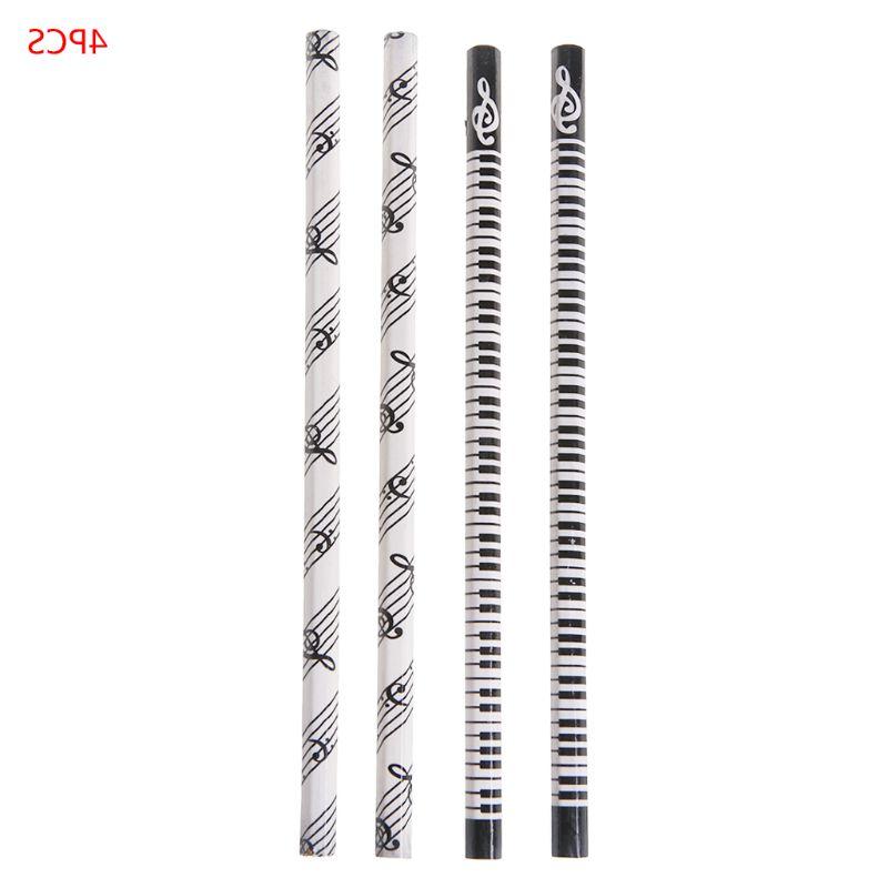 4pcs Musical Note Pencil HB Standard Pencil Music ... – Vicedeal