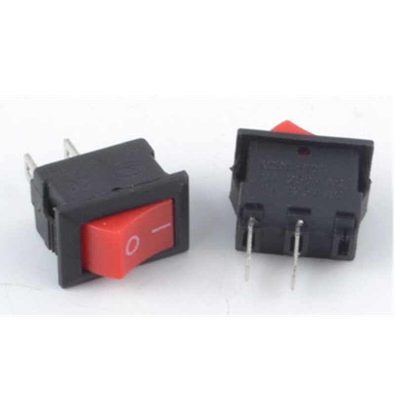 1/5 teile/los KCD1 15*10mm 2PIN Boot Rocker Switch... – Vicedeal