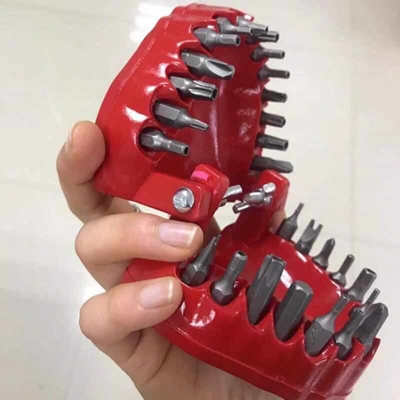Teeth Model Screwdriver Bit With 28 Bits 1/4 Inch ... – Vicedeal