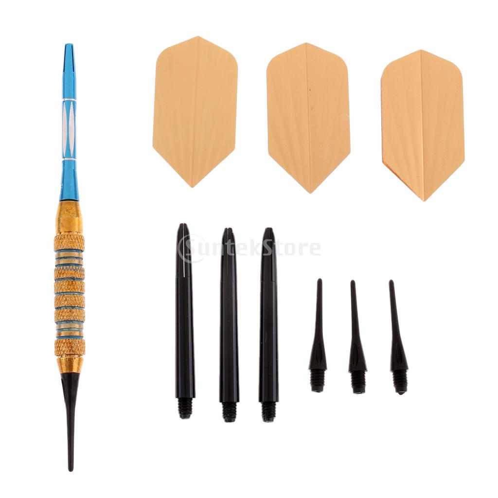 3 Pcs Soft Tip Darts Electronic Darts Set / Iron B... – Grandado