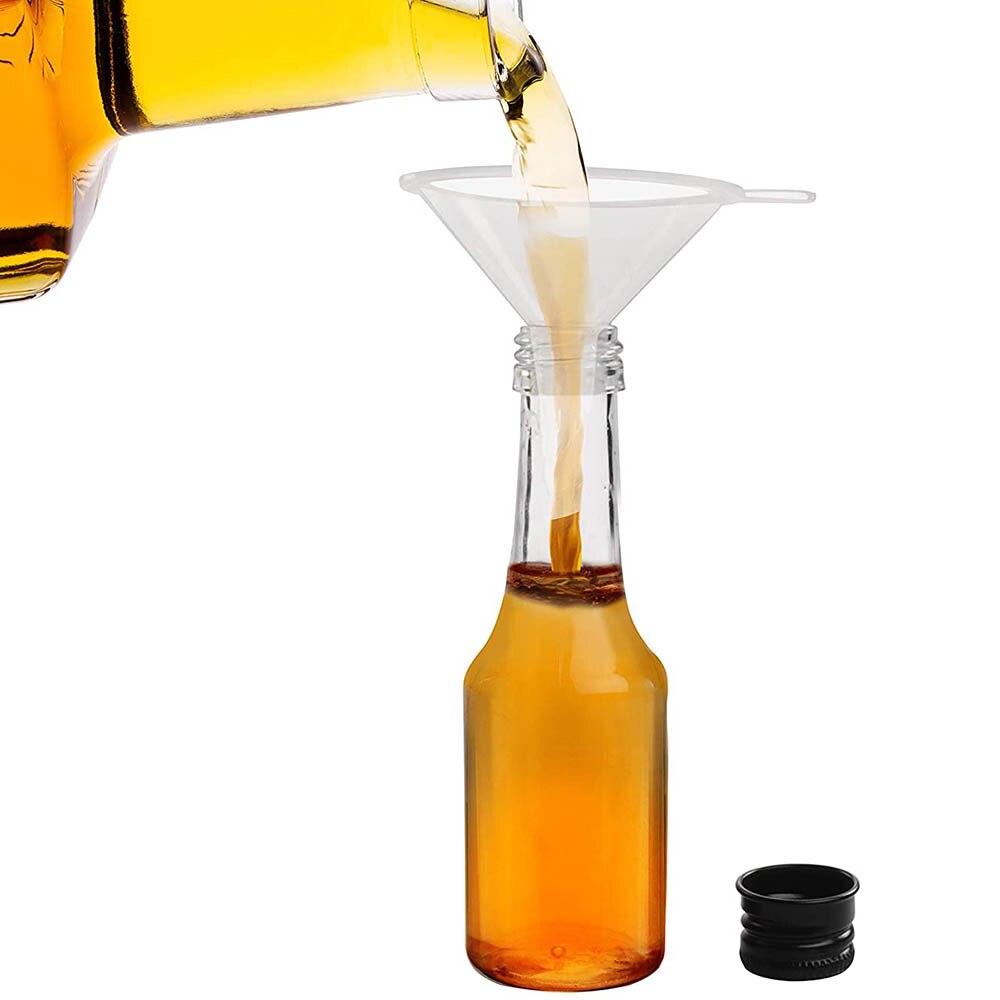 24Pcs 100ml Plastic Mini Liquor Bottles Empty Spir... – Grandado