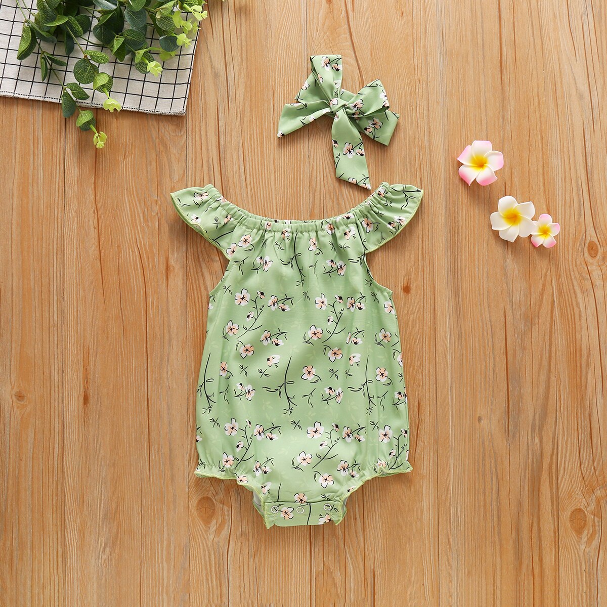 Baby Baby Meisje Mode Bloemen Jumpsuits Zomer Boot... – Grandado Baby Baby Meisje Mode Bloemen Jumpsuits Zomer Boot... – Grandado