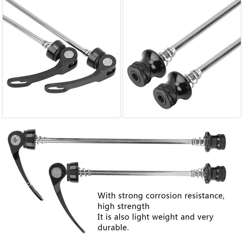 2Pcs Fiets Wielnaaf Spiesjes Voor Achter Qr Snelsp... – Grandado