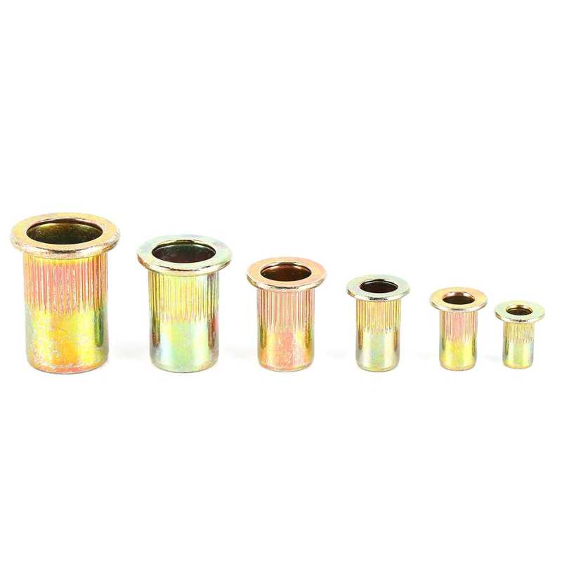 ferreteria threaded insert Color-Plated Zinc Rivet... – Grandado