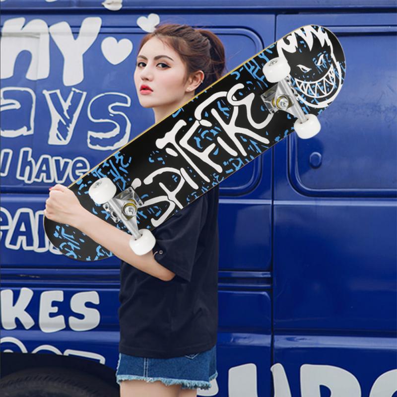 Four Wheel Skateboard Double Rocker Road Skate Adu... – Vicedeal