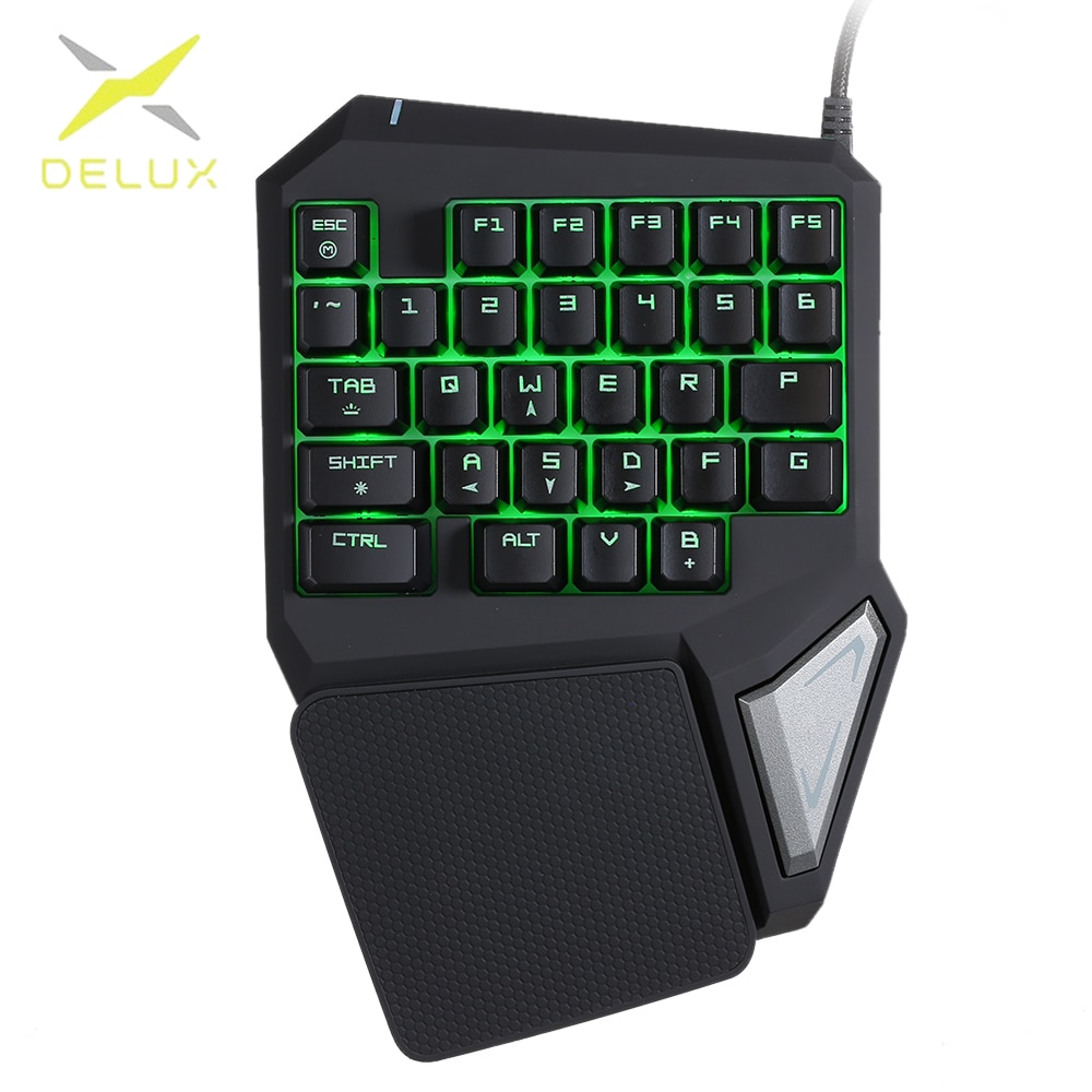 Delux T9 Pro One/Single Hand USB Wired Esport Gami... – Vicedeal