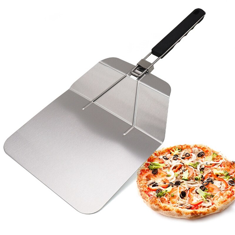 Pizza Shovel Stainless Steel Pizza Peel with Foldi... – Vicedeal
