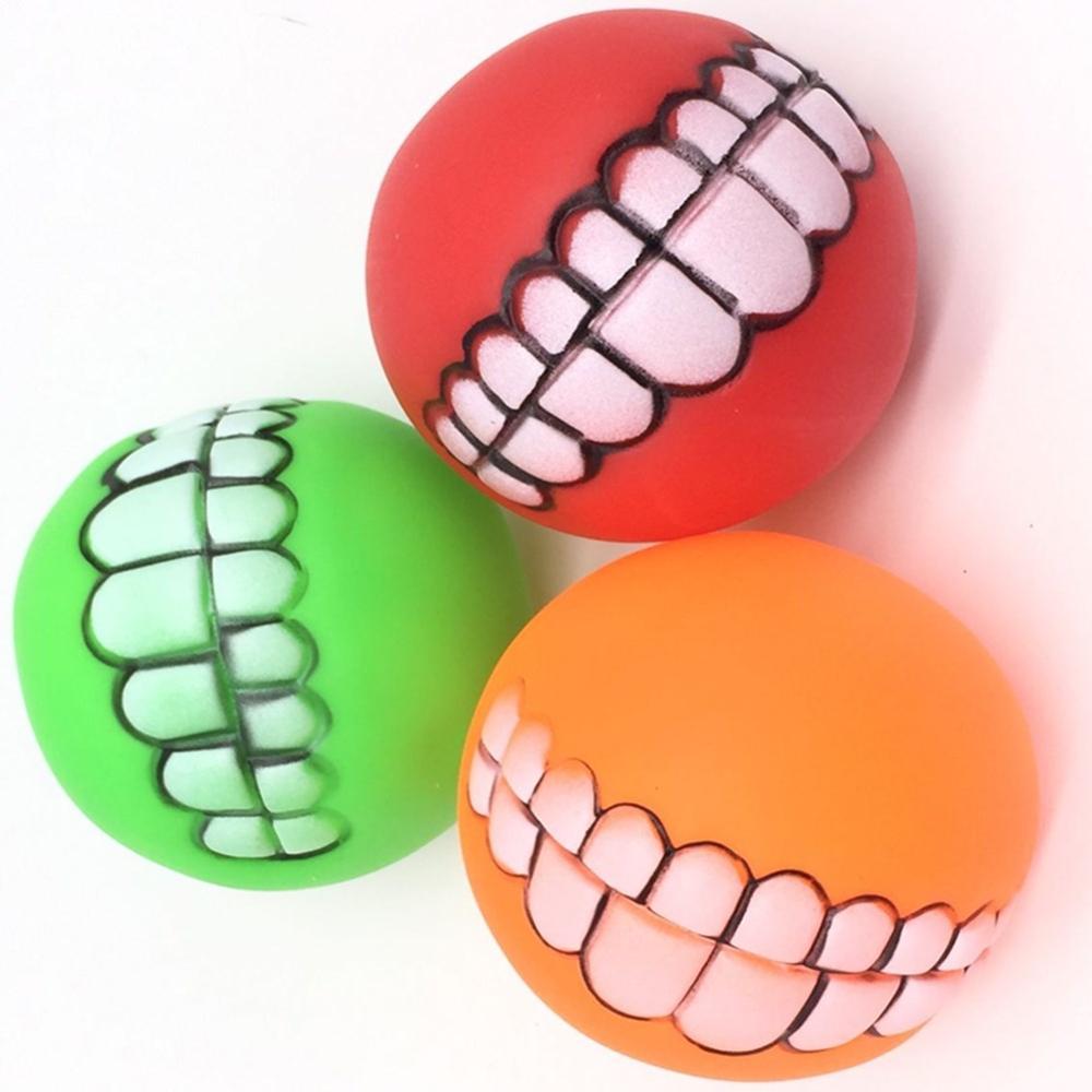 Transer Pet Supply Grappige Tanden Rubber Hond Bal... – Vicedeal