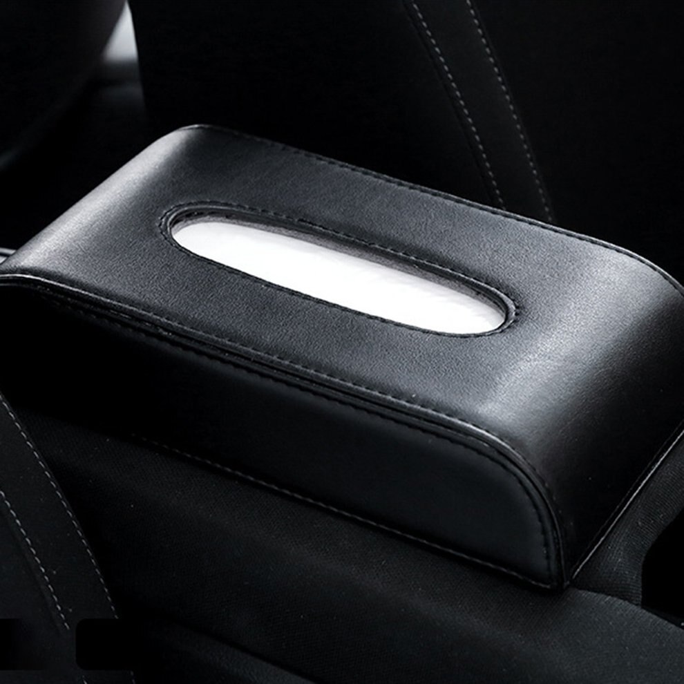 Leather Car Tissue Box Seat Type Car Interior Car ... – Grandado