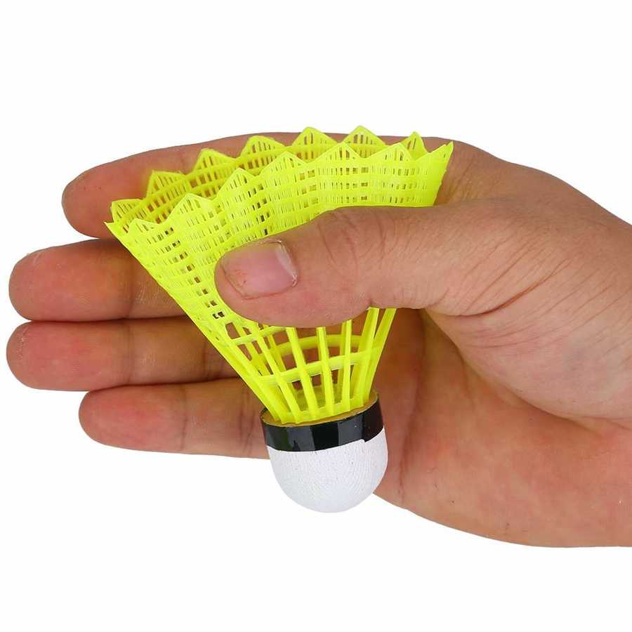 Badminton Shuttlecock 6 Nylon Feather Shuttlecocks... – Grandado