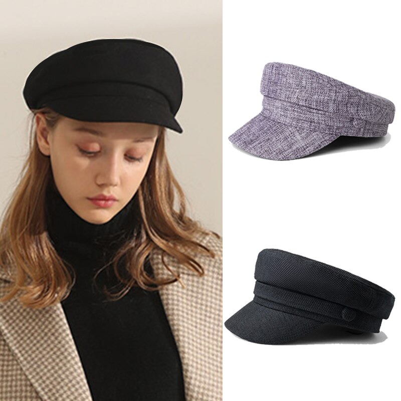 Women's Hat Kpop Ladies Cap For Female Autumn ... – Vicedeal