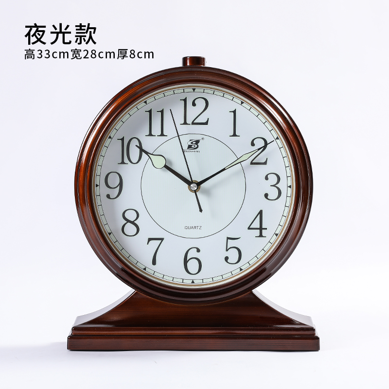 Antique Table Clock Retro Living Room Desktop Cloc... – Grandado