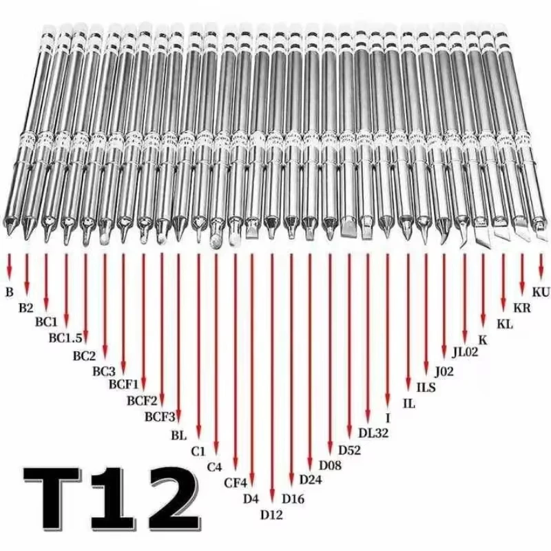 T12 Soldering Iron Tips Welding Tools Electric Sol... – Vicedeal