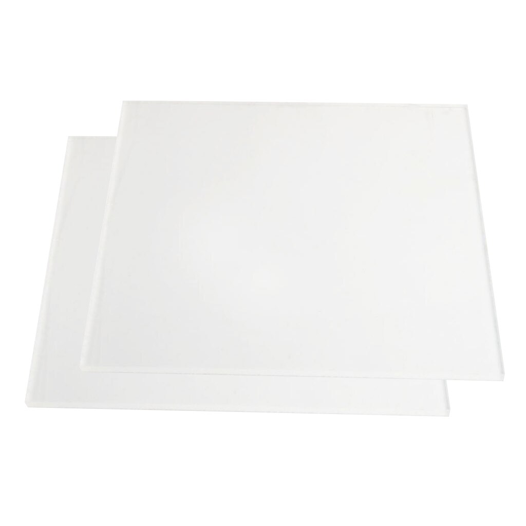 2x Transparent Acrylic Board Clear Acrylic Sheet P... – Vicedeal