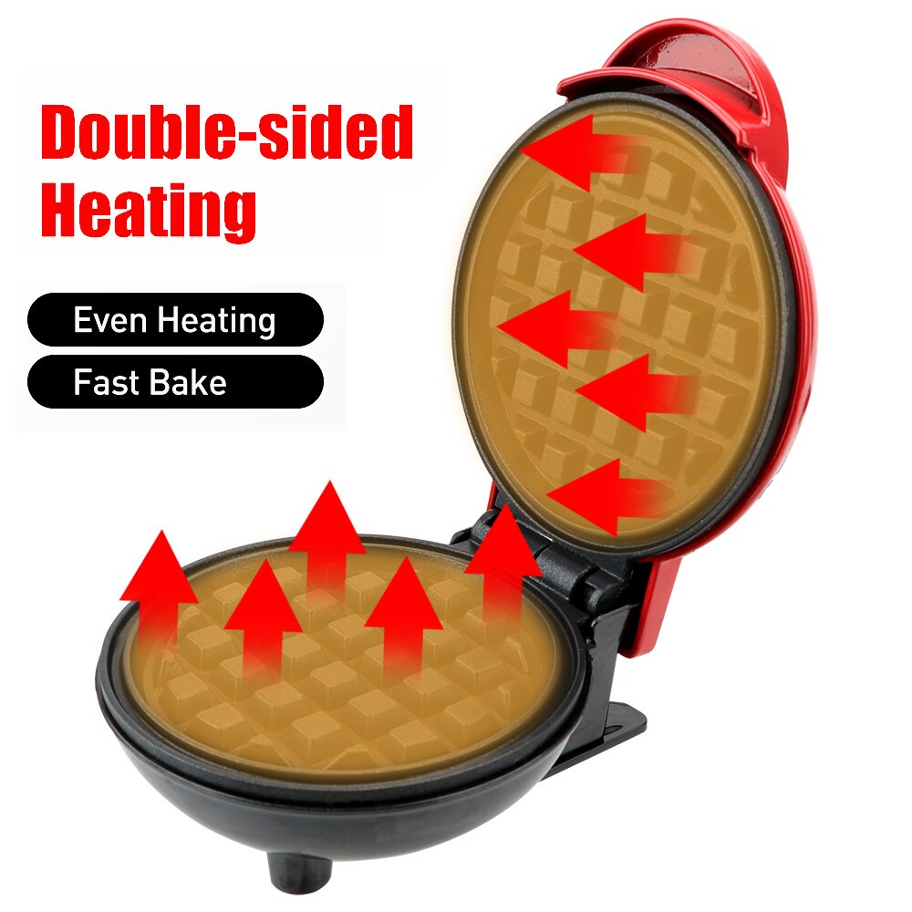 Mini Elektrische Wafels Maker Wafel Pot Pan Eggett... – Vicedeal