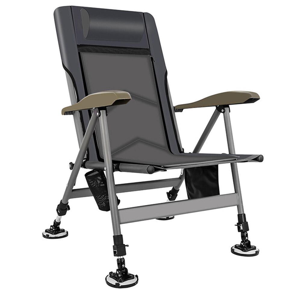 Fishing Chair Beach Chair Outdoor Foldable Fishing... – Grandado