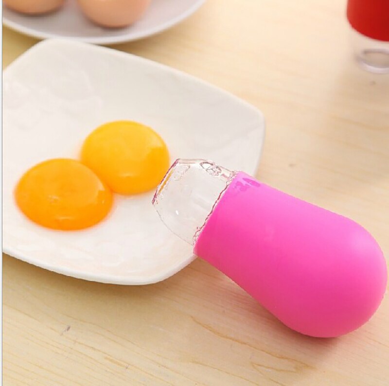 1PC Premium Suction Egg Yolk Silicone Egg Separato... – Grandado