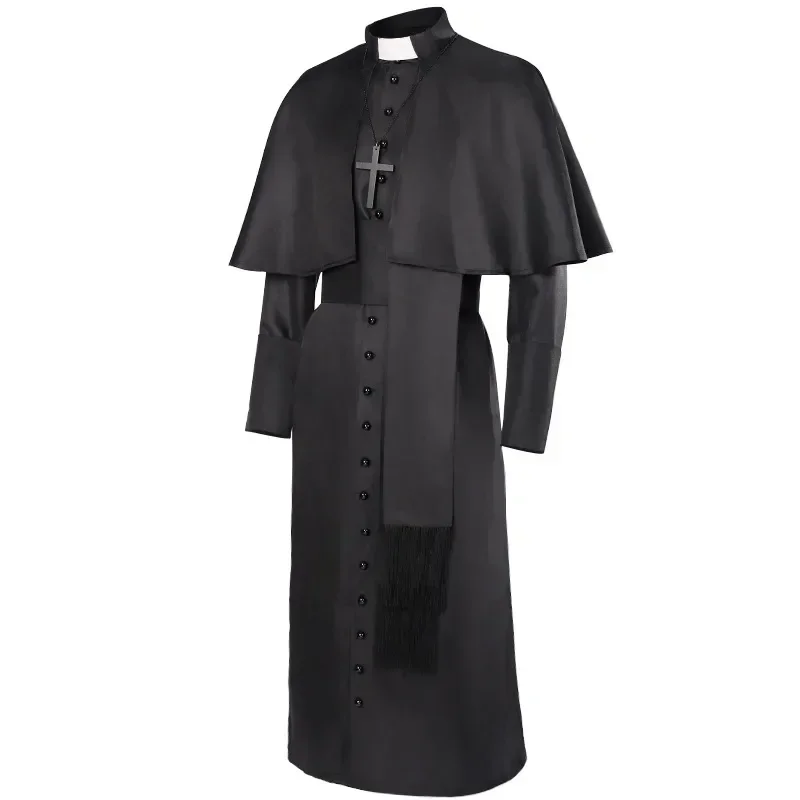 Halloween Death Robe Cos Cos Costume Medieval Monk... – Grandado