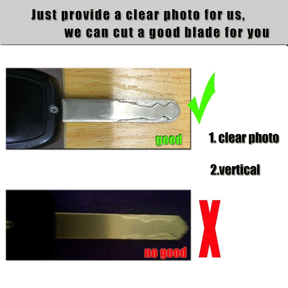 Bilchave Only Car Key Blade Cutting Service CNC Cu... – Grandado
