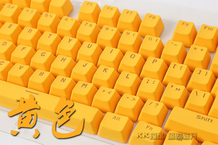 Backlit PBT keycap white shine through keycap mech... – Grandado