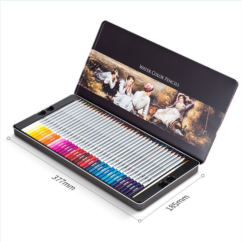 Water-soluble Colored Pencil Crayons 24 36 48 72 C... – Grandado