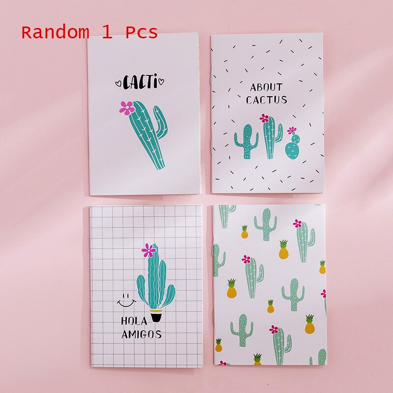 1 Pcs Soft Cover Flamingo Cactus Notebook Diary Dr... – Grandado