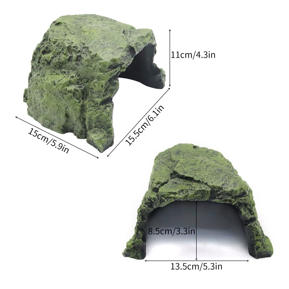 Lizard Snake Turtle Fish Hideouts Rest Cave Reptil... – Vicedeal