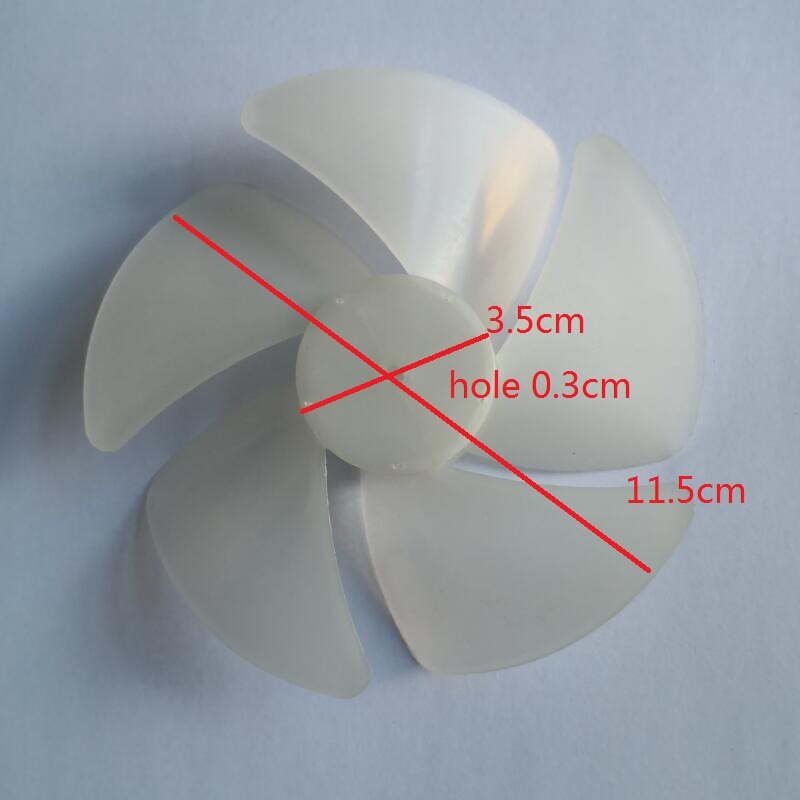 Microwave Oven Parts cooling motor fan blade 5-bla... – Grandado