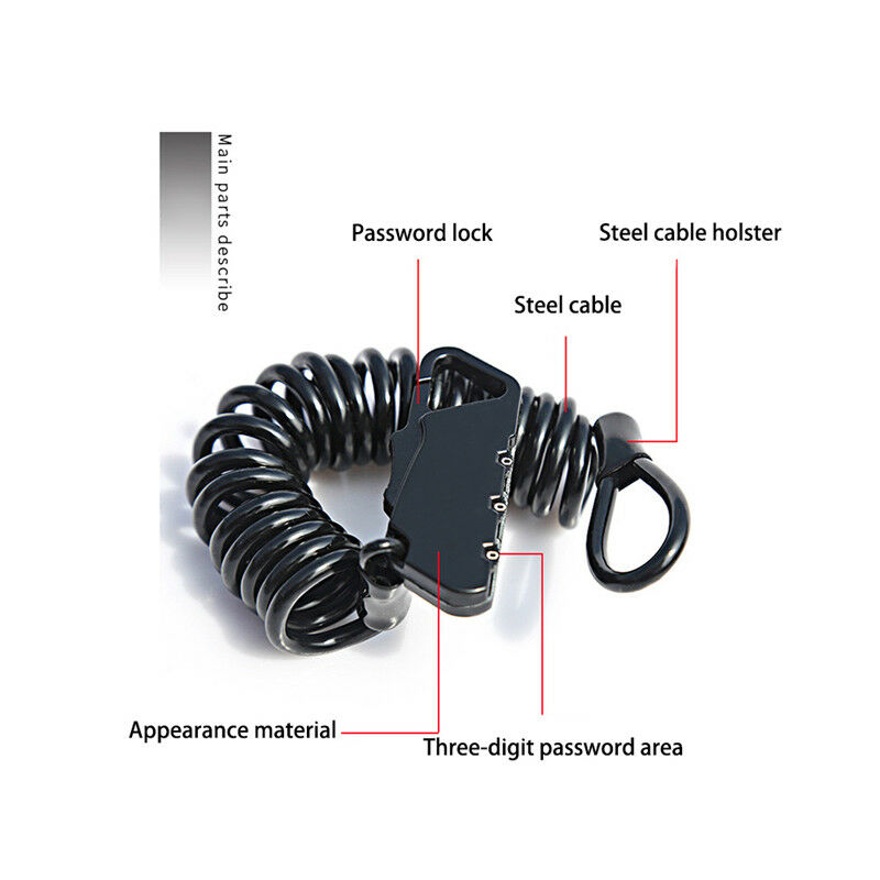 Luggage anti-theft /mini cable baby stroller helme... – Vicedeal