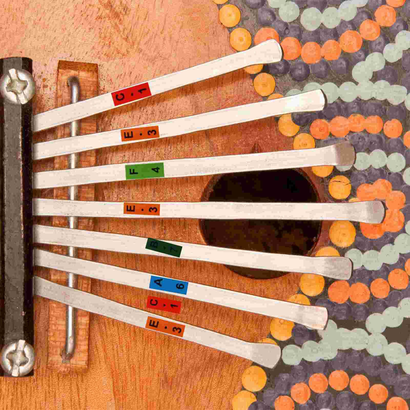 10pcs Kalimba Thumb Piano Note Stickers Beginner L... – Grandado