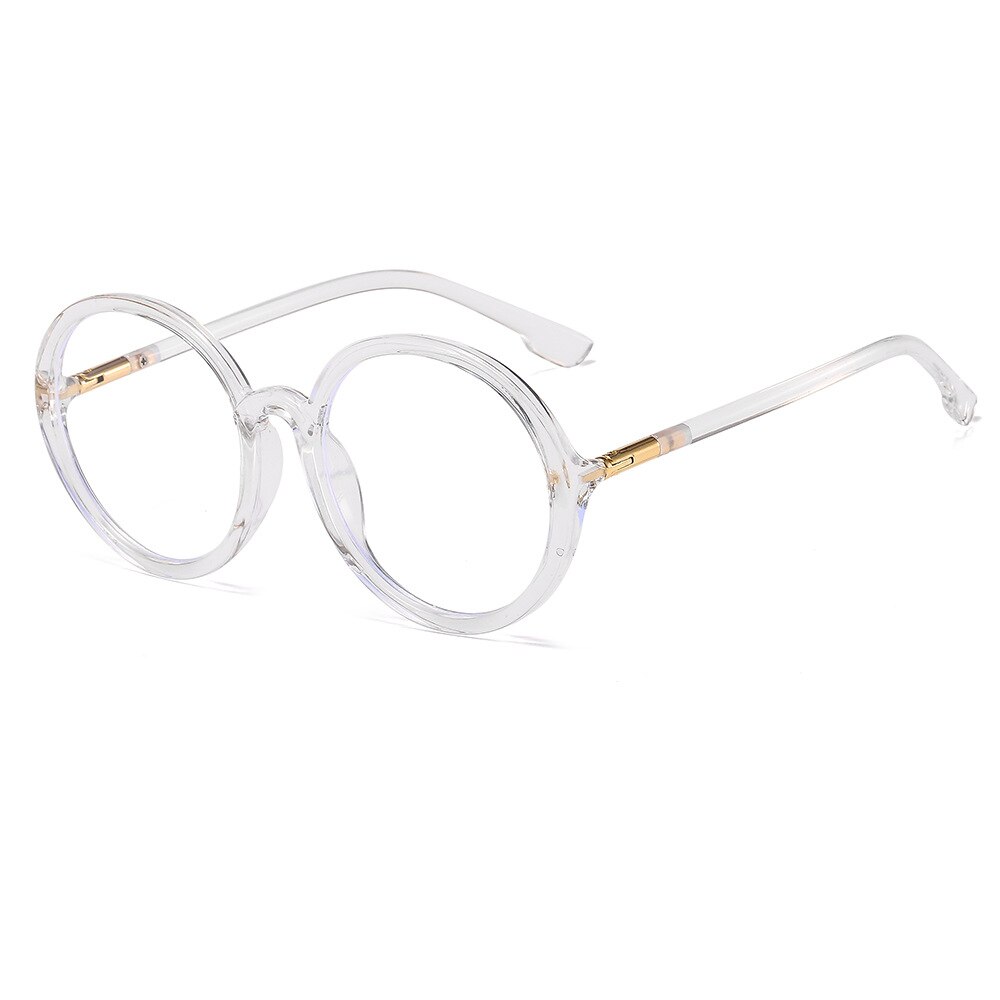 Oversize Round Glasses Women Optical Clear Eyewear... – Vicedeal