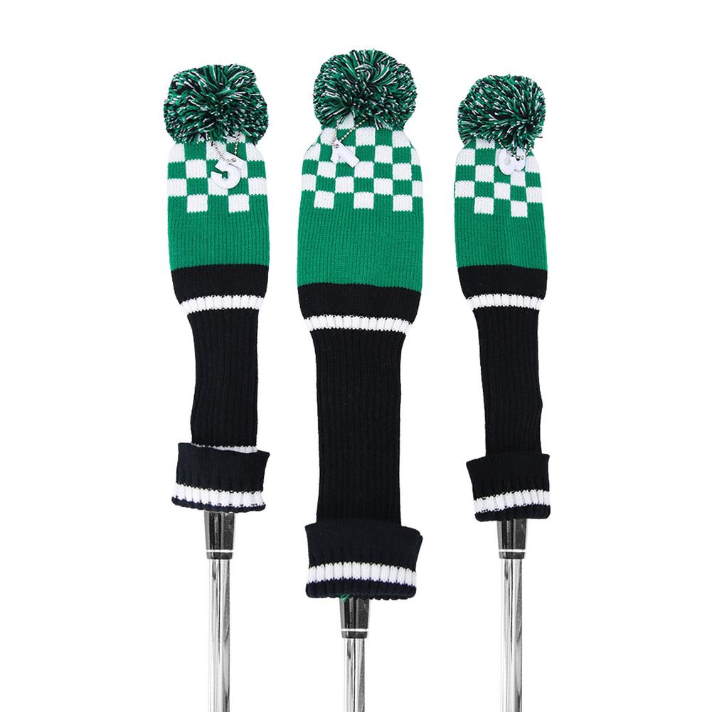 3PCS Knitted Golf Covers Handmade Knitted Golf Clu... – Grandado