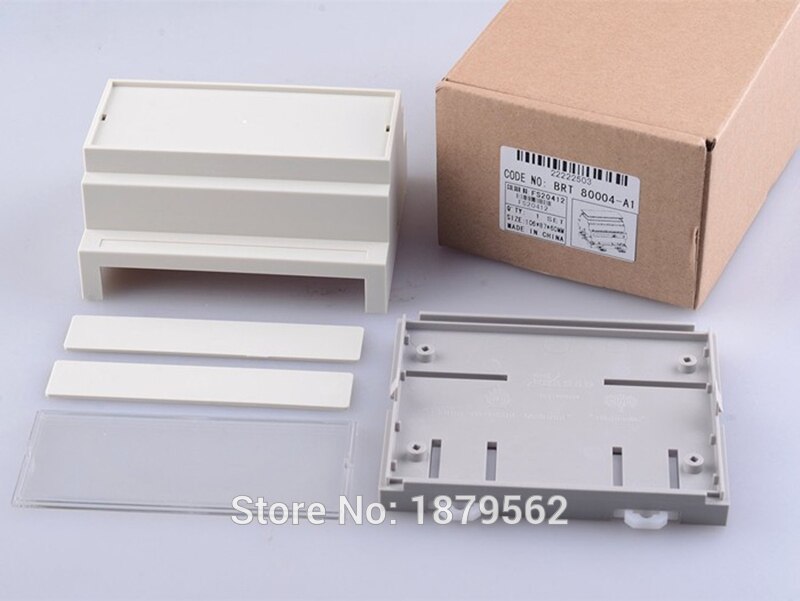 [Two Styles] 106*87*60mm din rail plastic enclosur... – Grandado