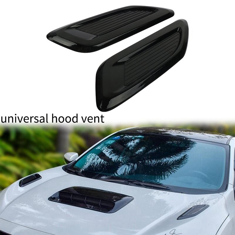 Pair Car Decorative Air Flow Intake Scoop Scoop Ve... – Grandado