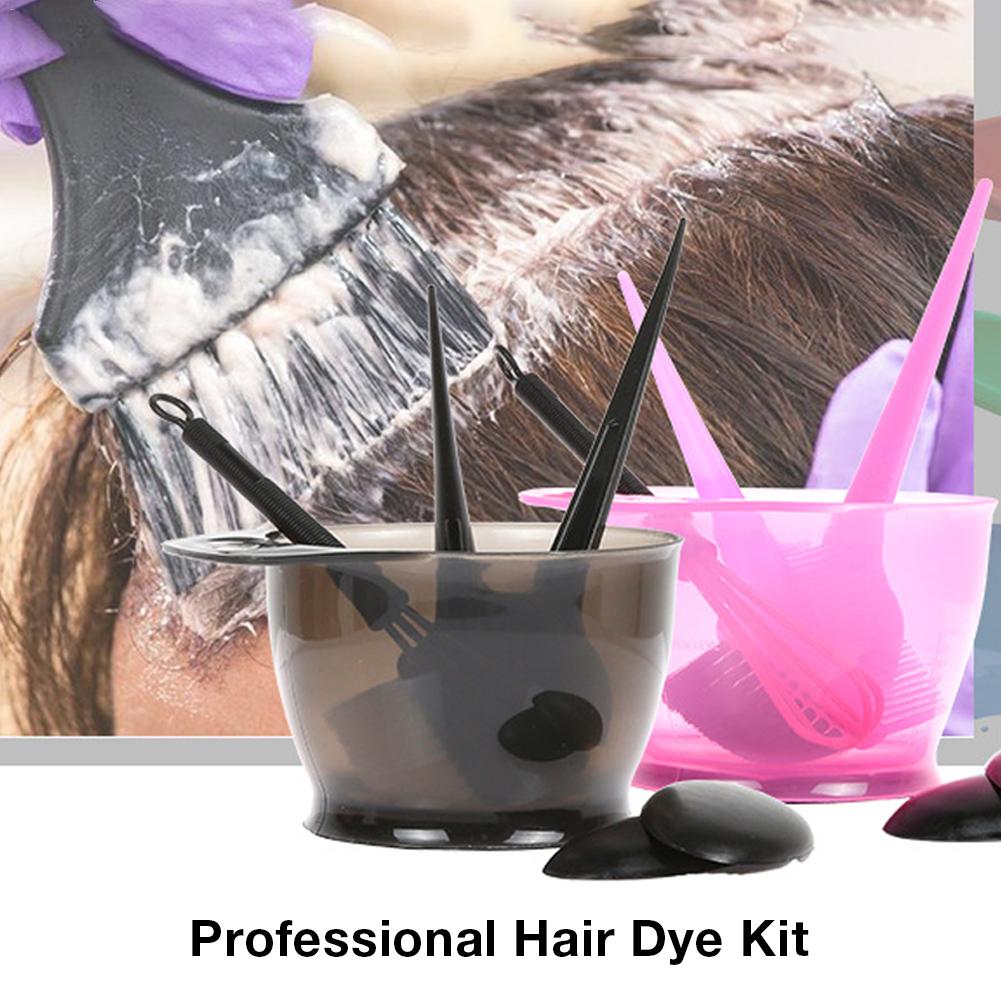 Hair Dye Kit 5 Packs DIY Salon Tool Kit Hair Color... – Grandado