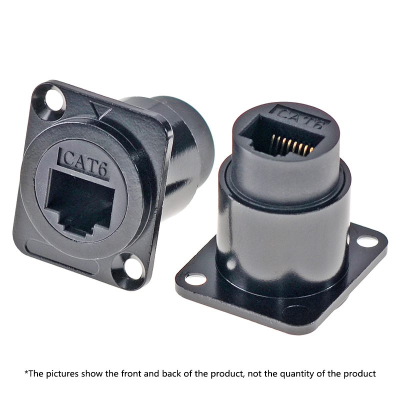 Metal d-type modul rj45 kat . 6 & usb 2.0/3.0 & t... – Vicedeal