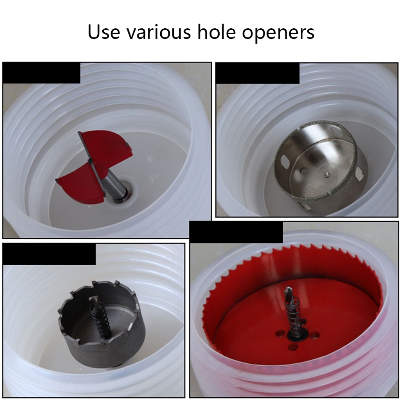 Downlight Hole Saw Dust Cover Metal Drill Dust Col... – Vicedeal