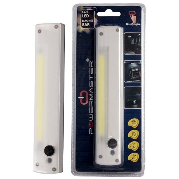 POWERMASTER WHITE COB LED ADHESIVE MAGNETIC HAND T... – Grandado