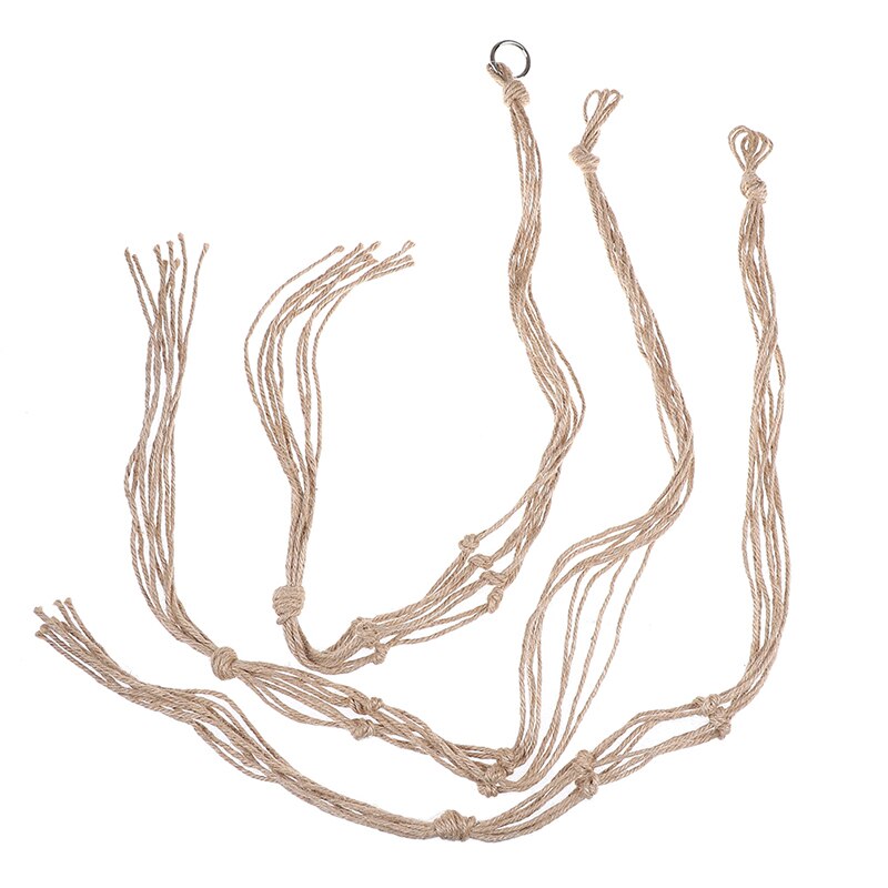 1x Hanging Rope Handmade Plant Pot Hanger Basket M... – Vicedeal