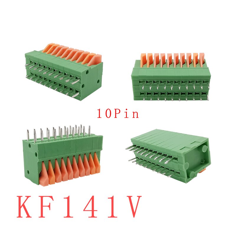 KF141V 2.54mm Pitch Straight Pin PCB Mounted Sprin... – Vicedeal