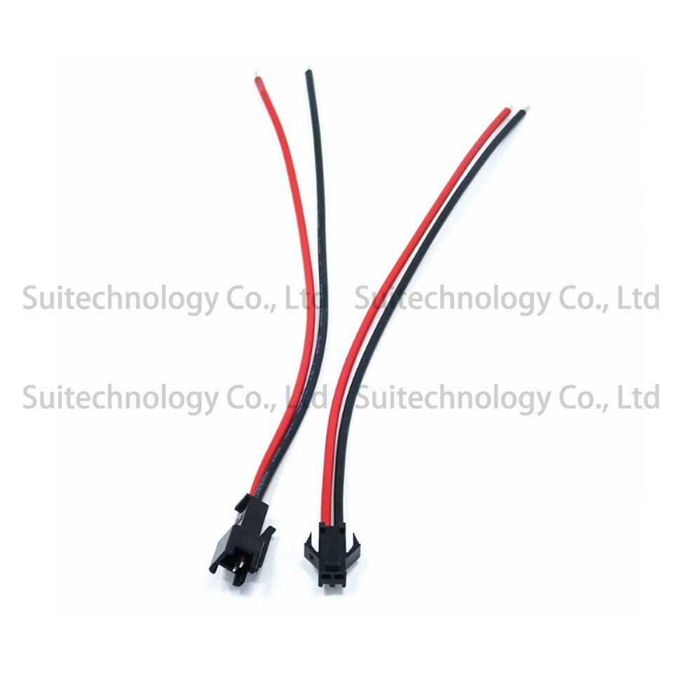 100mm/120mm/150mm Connector Plug Cable 2pin Male+F... – Vicedeal