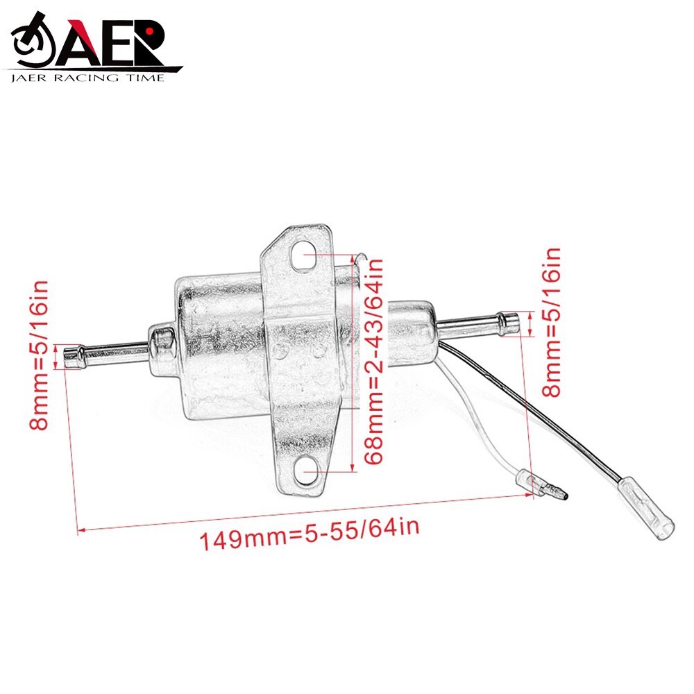 JAER Motorcycle Fuel Pump for Polaris Ranger 400 4... – Grandado