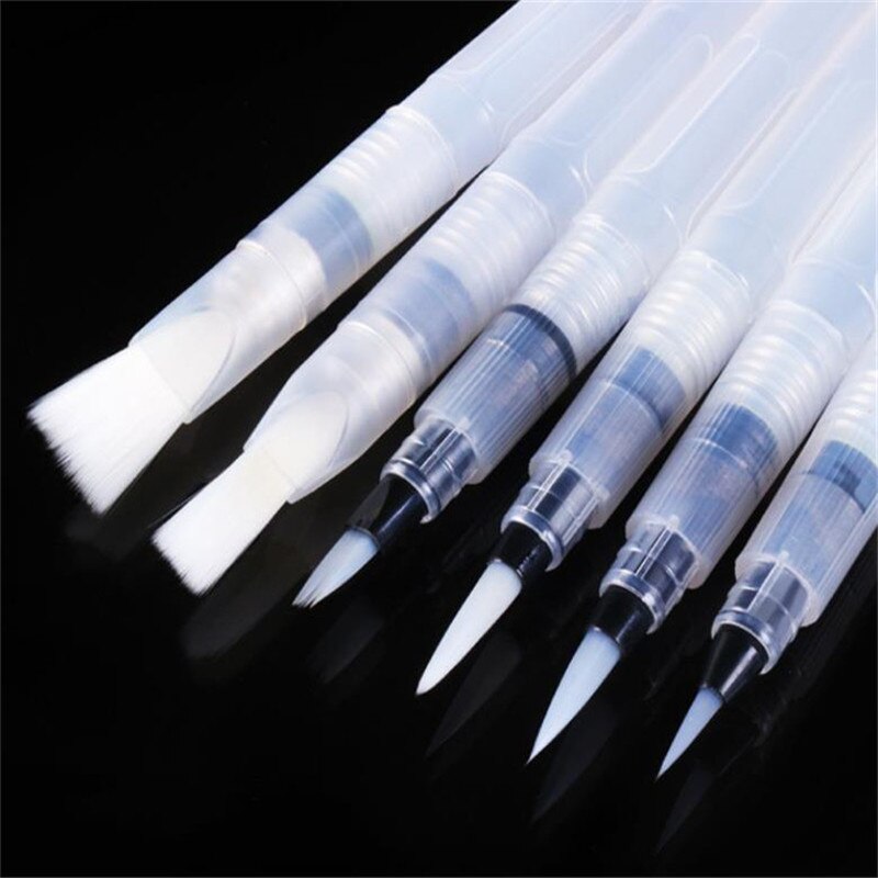 6 pcs/set Water pen watercolor paint brush art pai... – Grandado