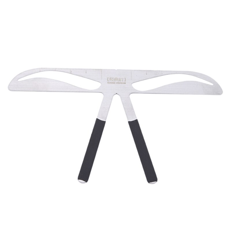 Eyebrow Stencil Measure Ruler 3D Balance Template ... – Vicedeal